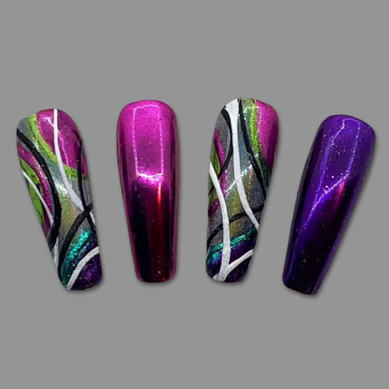 free style nail art - GlossaryLive
